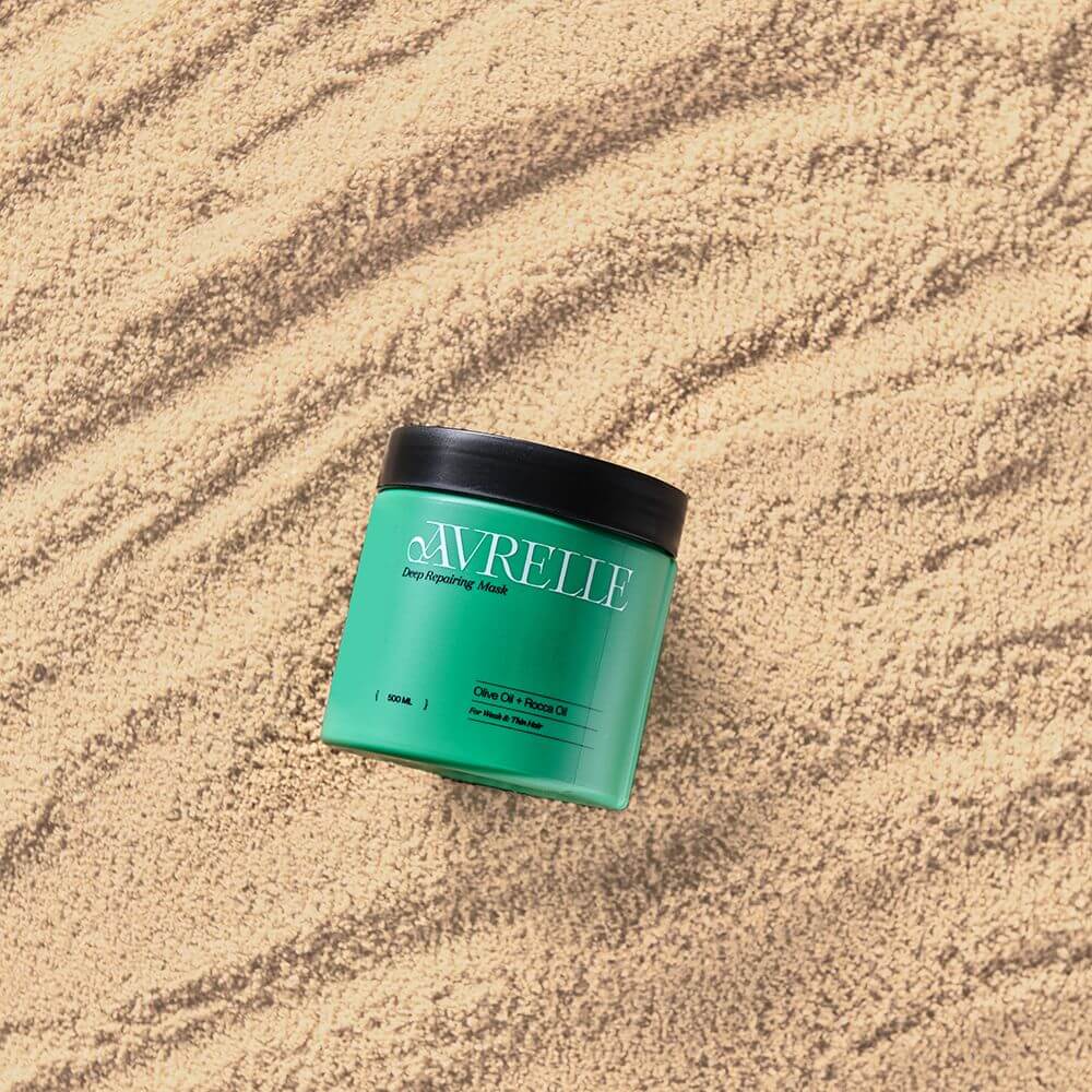 AVRELLE OLIVE OIL + ROCCA OILDEEP MOISTURIZING HAIR MASK FOR STRENGTHEING AND LEANGTHENING WEAK ...