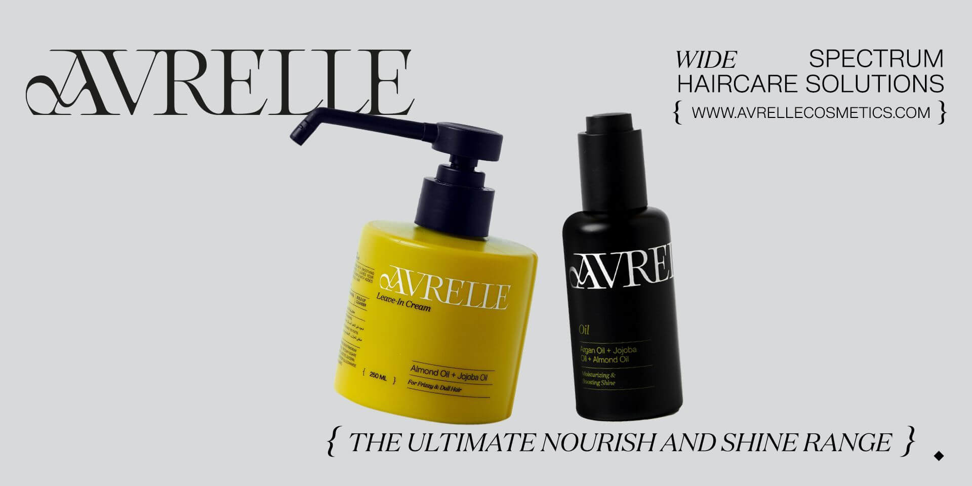 The Ultimate Nourish & Shine Range – AVRELLE